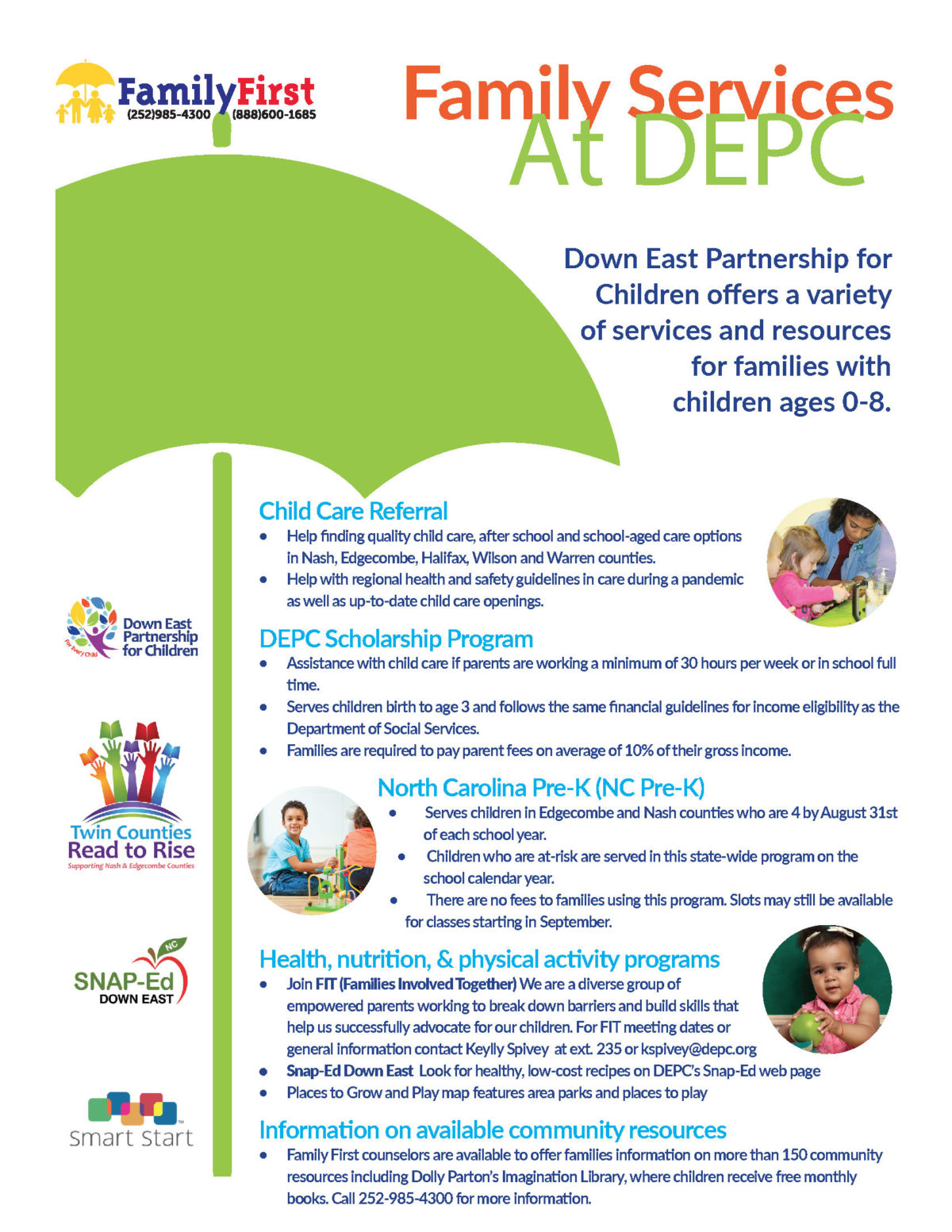 Family Resources Packet – The Down East Partnership for Children