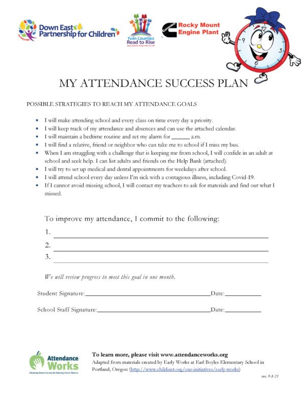 Attendance Matters – The Down East Partnership for Children